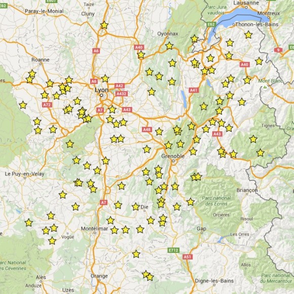 carte-eleveurs-ovins-lait-Rhone-Alpes – Auvergne-Rhône-Alpes Elevage