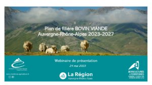 24 05 2023 -Présentation Plan de filière Bovin Viande – Auvergne-Rhône-Alpes Elevage